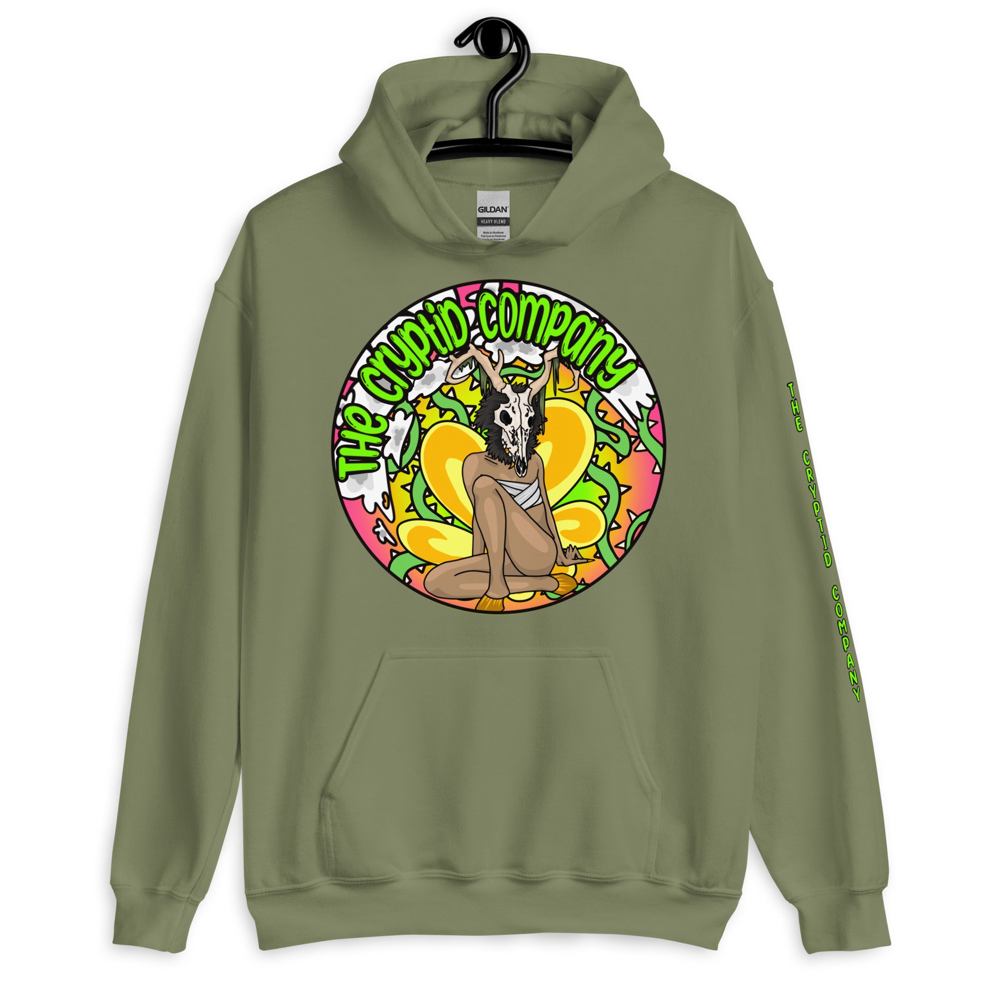 The Cryptid Company Pin-up unisex hoodie – thecryptidcompany